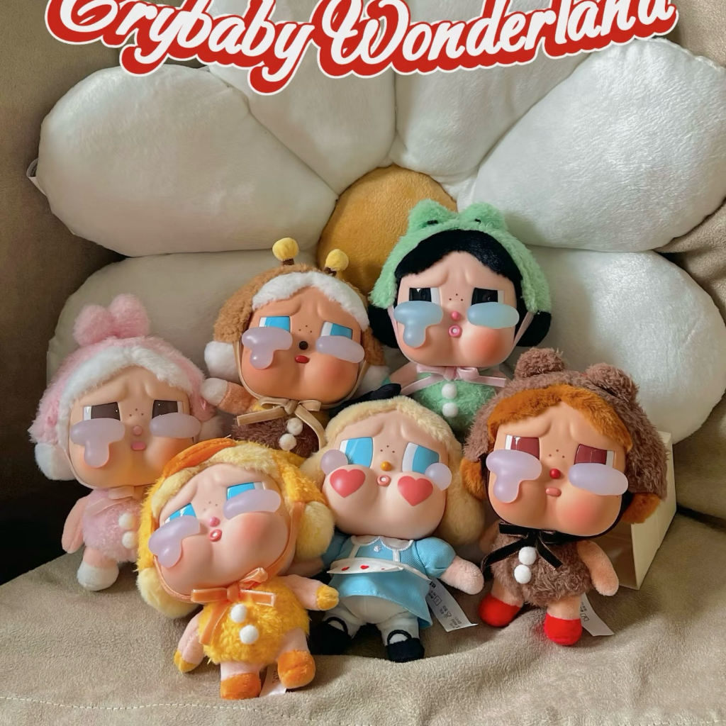 [Ready stock MY] Crybaby Crying Again keychain Plush Doll Pendent Vinyl ...
