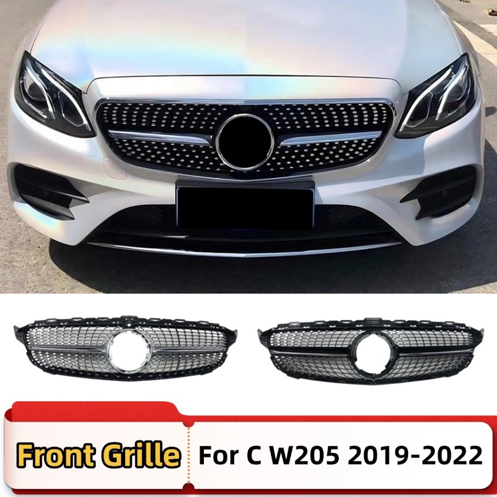 For Mercedes Benz C class W205 C43 2019-2022 C180 C200 C260 Stars Style ...