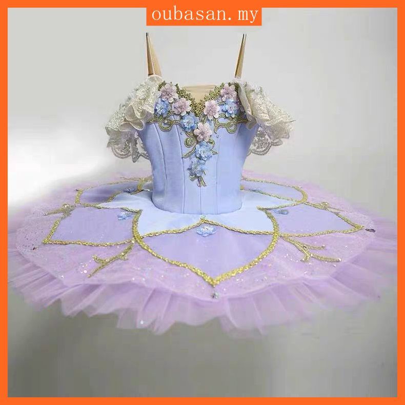 Female Light Purple tutu Skirt Disc Skirt Adult Children Ballet ...