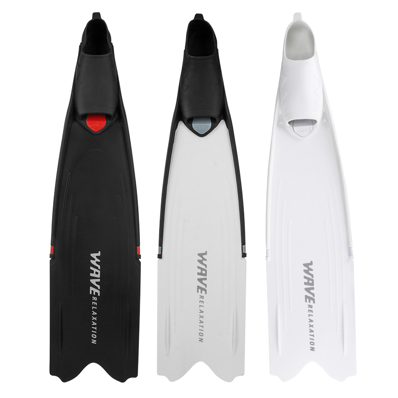 WAVE Freedive and Spearfishing Long Freediving Fins adult Professional ...