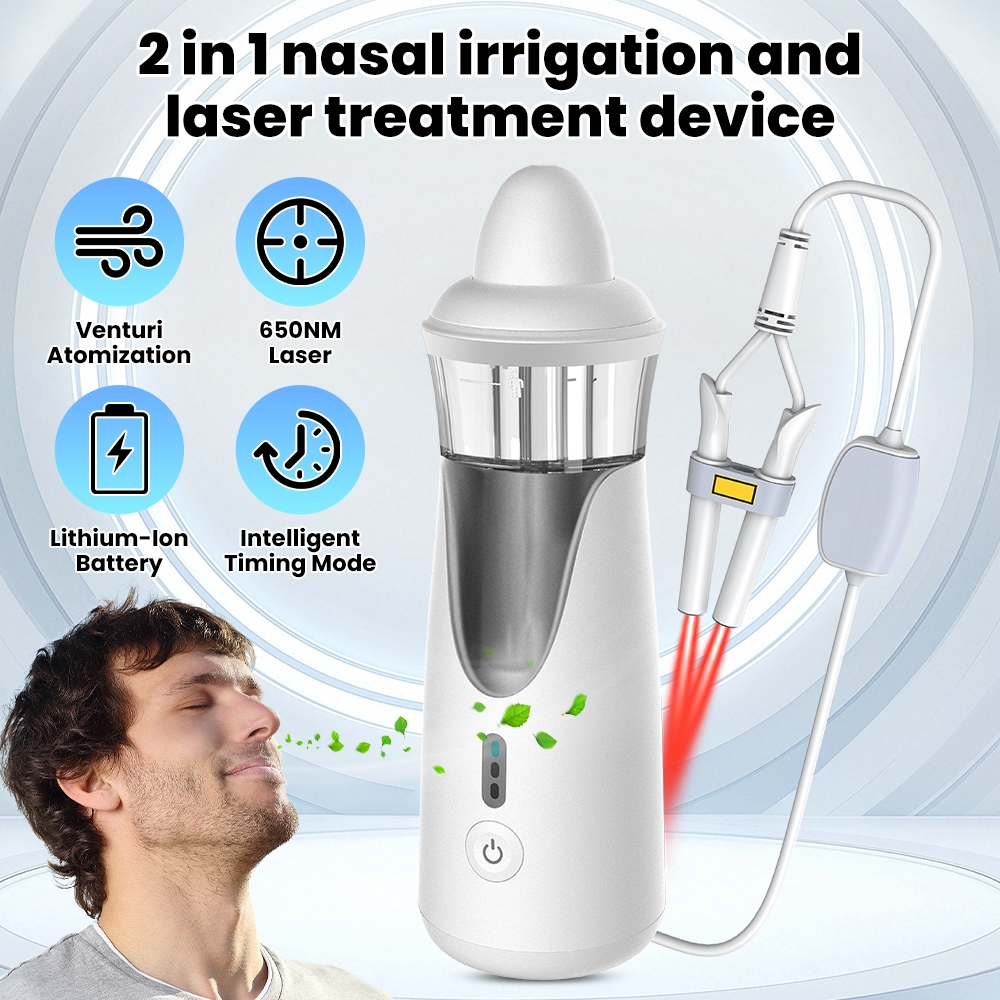KN-3112L Medical Grade 2 in 1 Nasal irrigator & Rhinitis Treatment ...