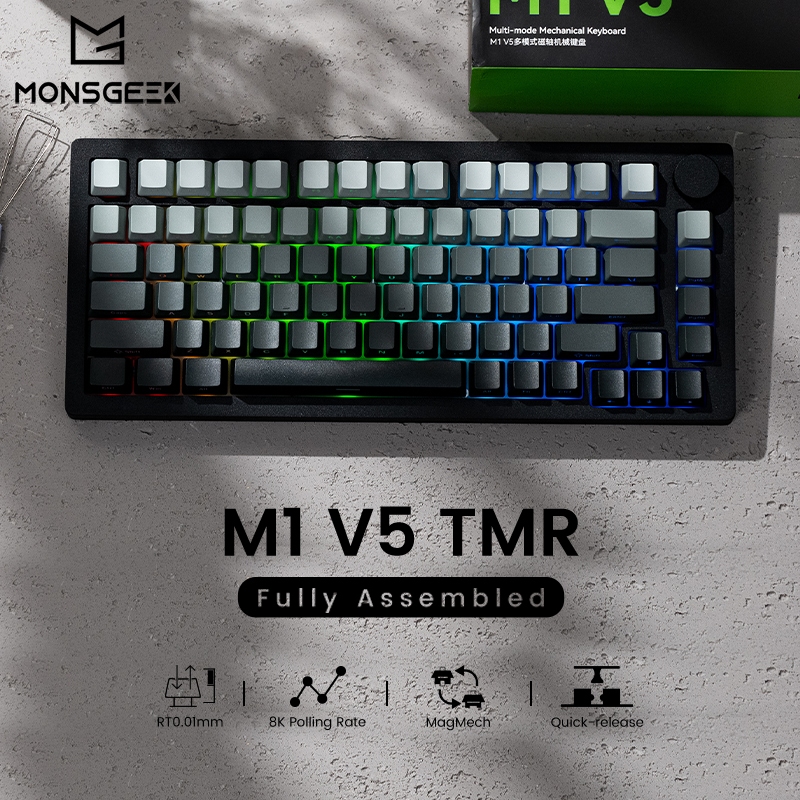 MonsGeek M1 V5 TMR -SP Wireless aluminum magnetic switches Fully ...