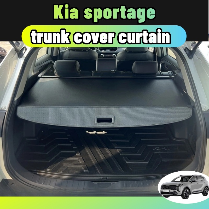 For Kia sportage sl 2012-2015 Black rear car trunk cargo cover Parcel ...