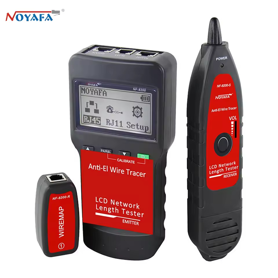 NOYAFA NF-8200 LCD Display Network LAN Cable Tester Cable Continuity ...