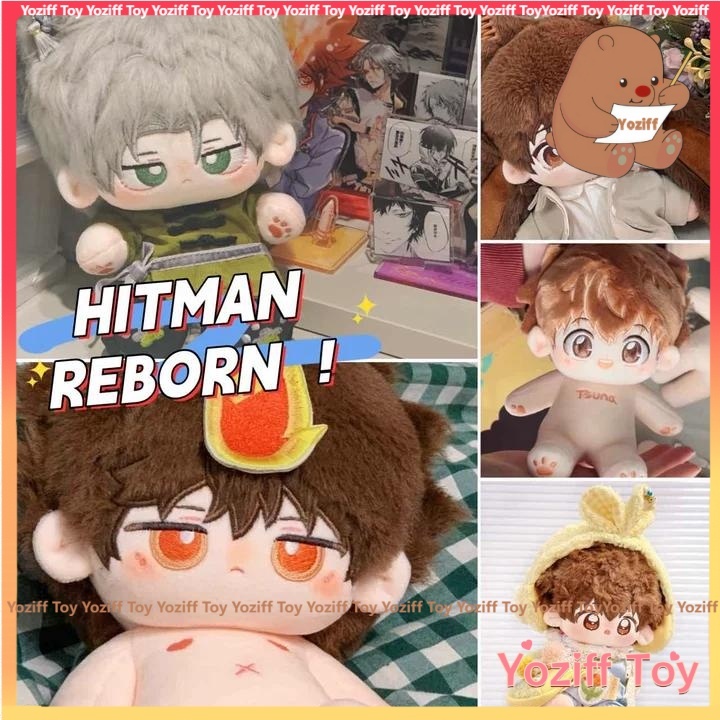 HITMAN REBORN! 20cm Sawada Tsunayoshi Plush Doll Cute Gokudera Hayato ...