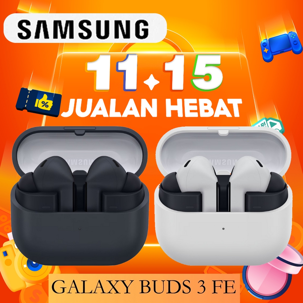 Samsung Galaxy Buds3 FE True Wireless Earbuds ANC 30H Battery BT5.4 IP54 360 Audio Malaysia ...