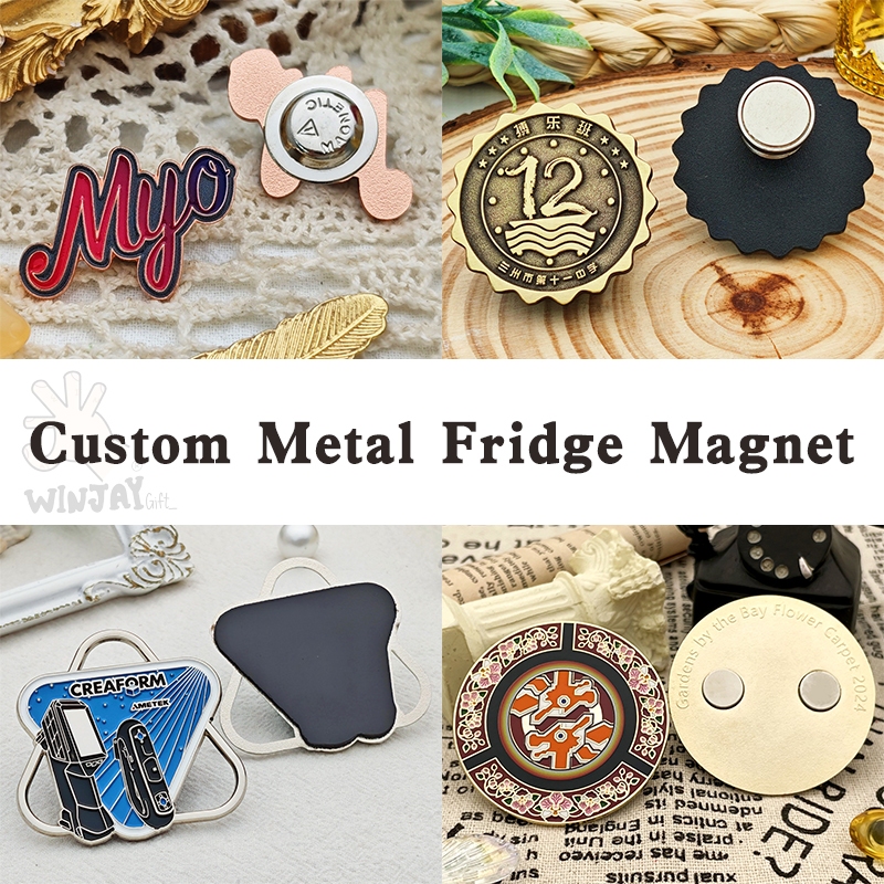 [Minimum 10pcs] Custom metal refrigerator magnet Soft enamel process ...