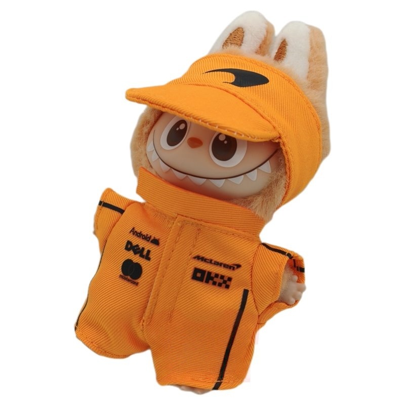 Labubu 4.0 Baby Clothes Pendant F1 Racing Suit Set (Doll Not Included ...