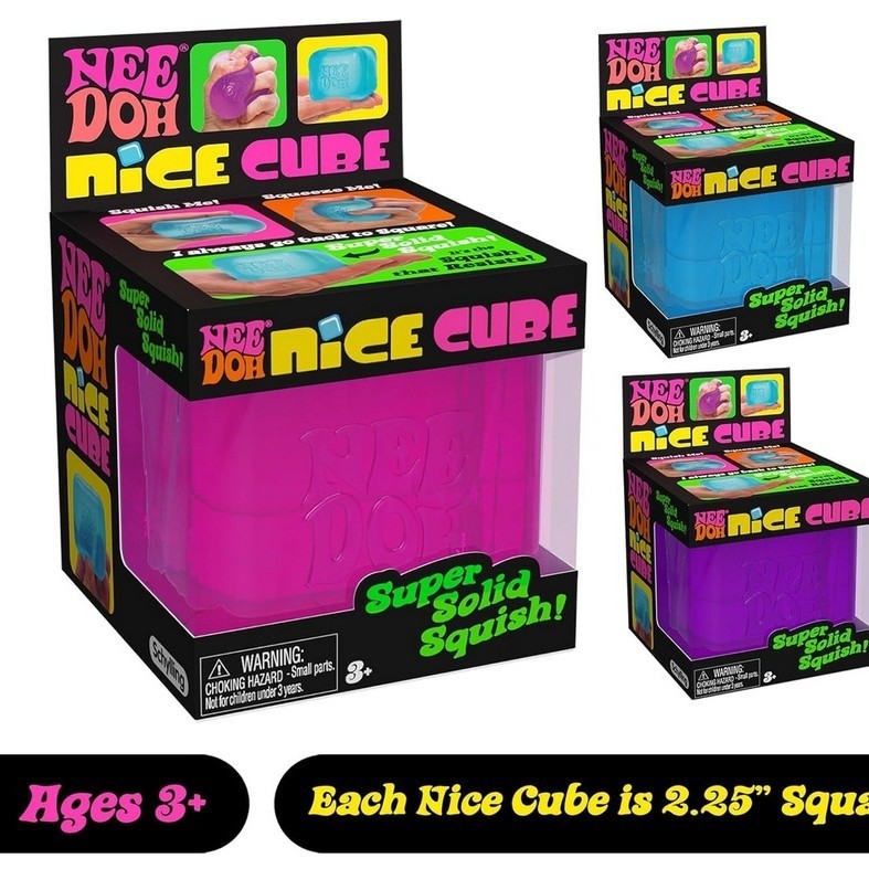 【Ready Stock】Genuine NeeDoh Nice Cube Squishy Fidget Toy | Stress ...