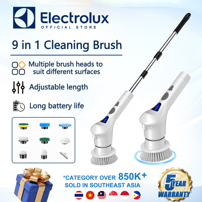 Electrolux 9-in-1 Electric Cleaning Brush Electric Spin Cleaning ...