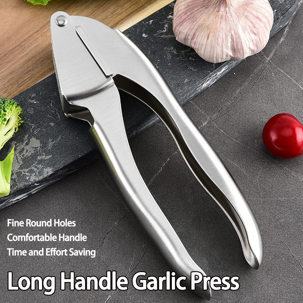 Multi-Purpose Stainless Steel Garlic & Ginger Press Professional ...