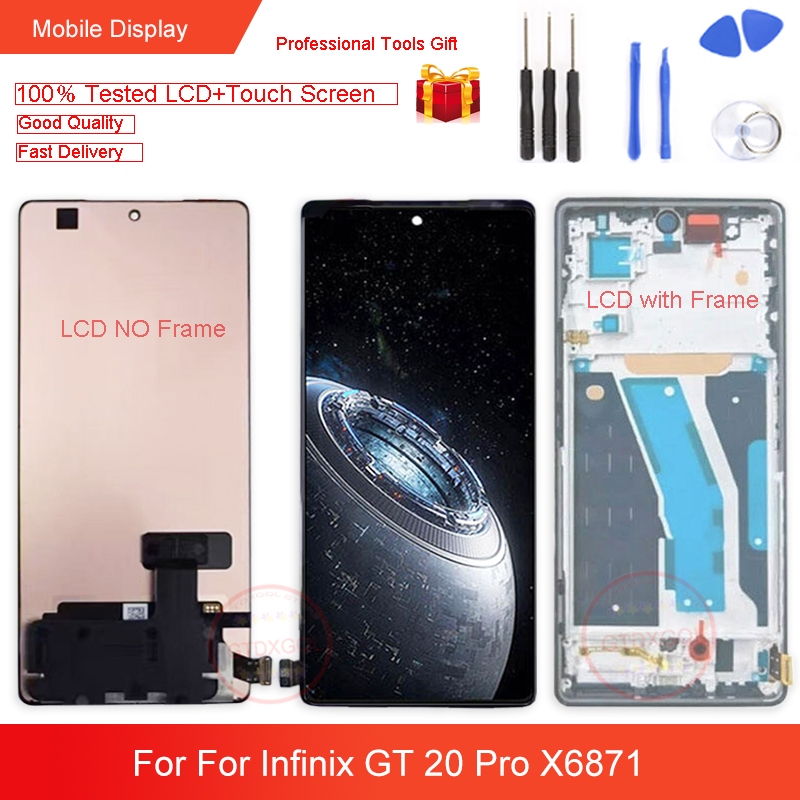 Original New For Infinix GT 20 Pro X6871 AMOLED LCD Display Touch Panel ...