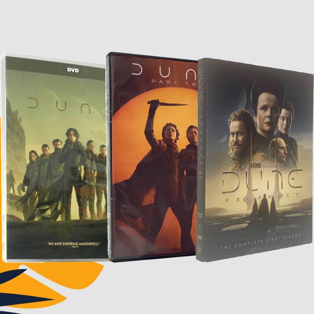 Original Dune DVD Movie Dune Prophecy Season 1 Part Two DVD HD American ...