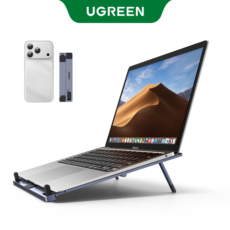 UGREEN Portable & Ergonomic Laptop Stand For Macbook Air Pro Foldable ...