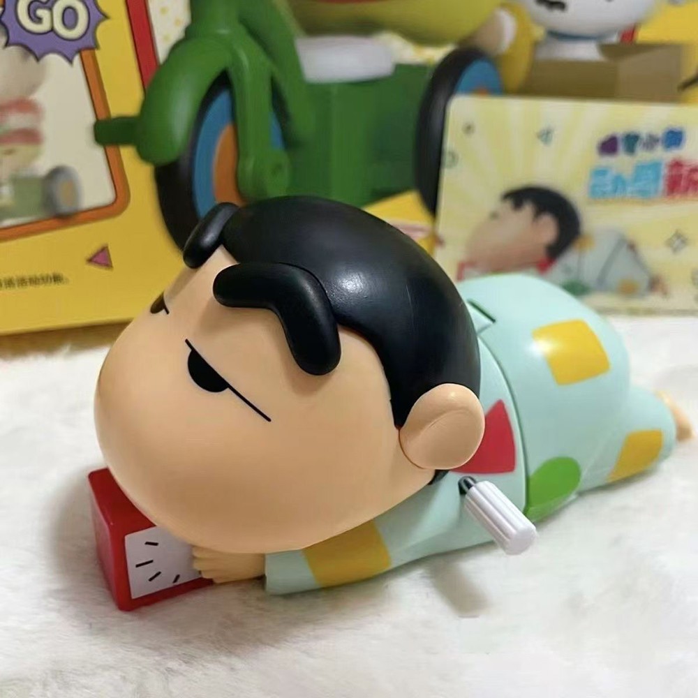 Wind-Up Crayon Shin chan Crawling Action Toy Automatic Moving Character ...