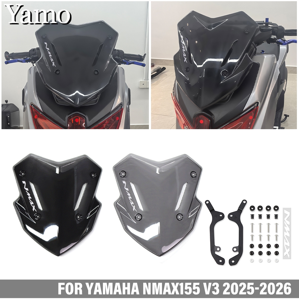 For Yamaha NMAX155 125 2020-2024 2025-2026 modified windshield NMAX ...