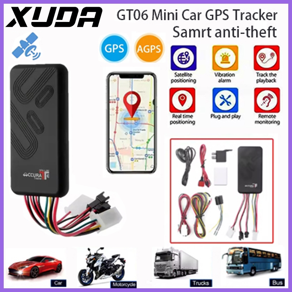 Vehicle GPS tracker, GPS/motorcycle, vehicle anti-theft alarm, door ...