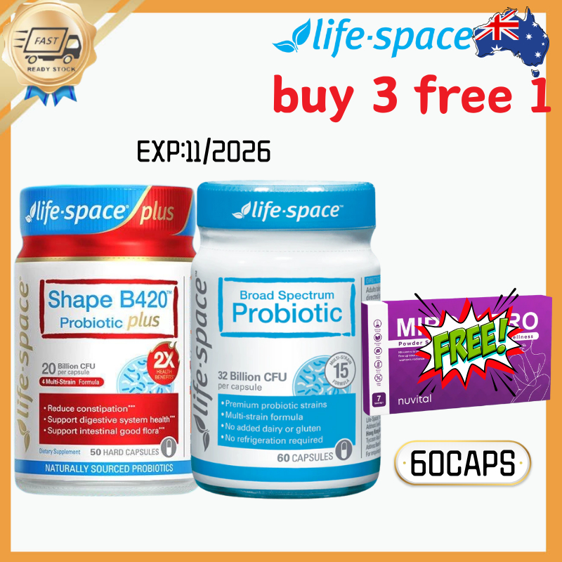 Life Space Probiotic Broad Spectrum Probiotic and Shape B420 plus ...