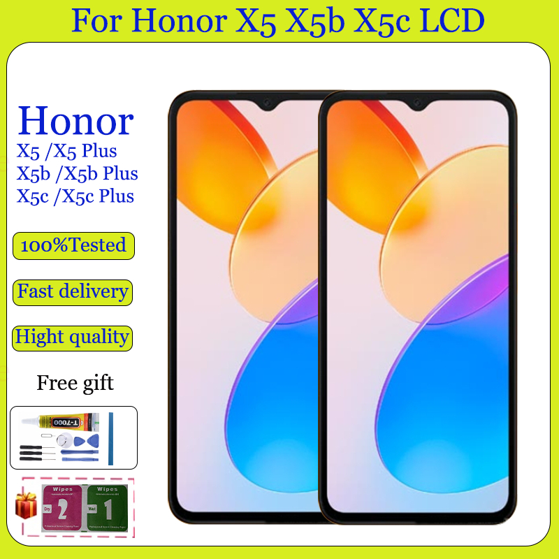 Original For Honor X5 X5 Plus X5b X5b Plus X5c X5c Plus LCD Display ...
