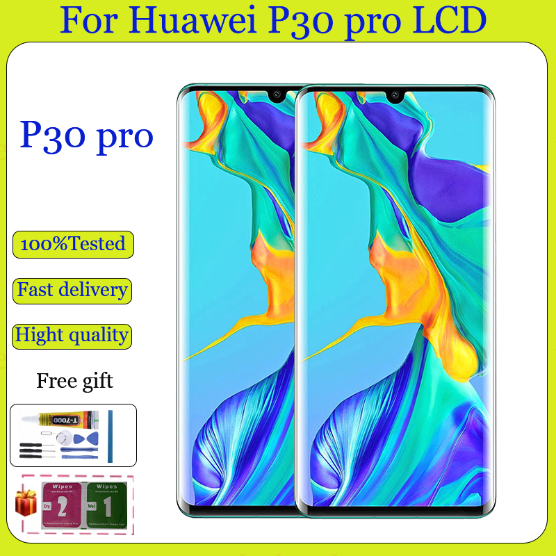Original OLED For Huawei P30 pro LCD Display Touch Screen Digitizer ...