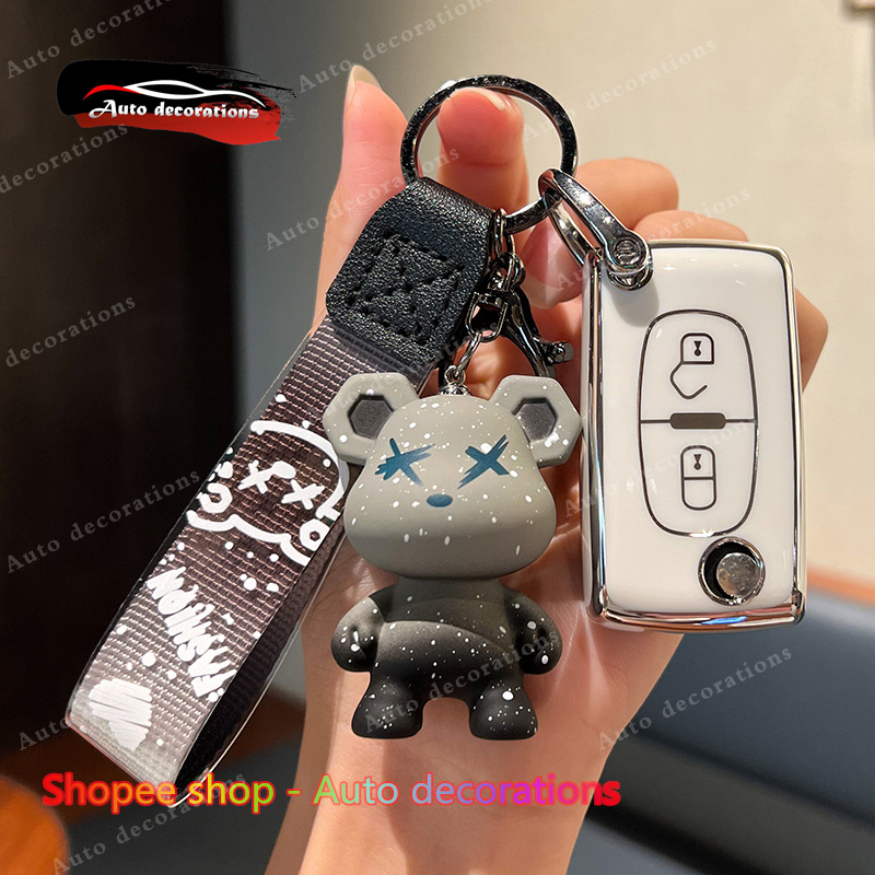 2/3 buttons car key case for Citroen C3/C4/Aircross key holder Citroen ...