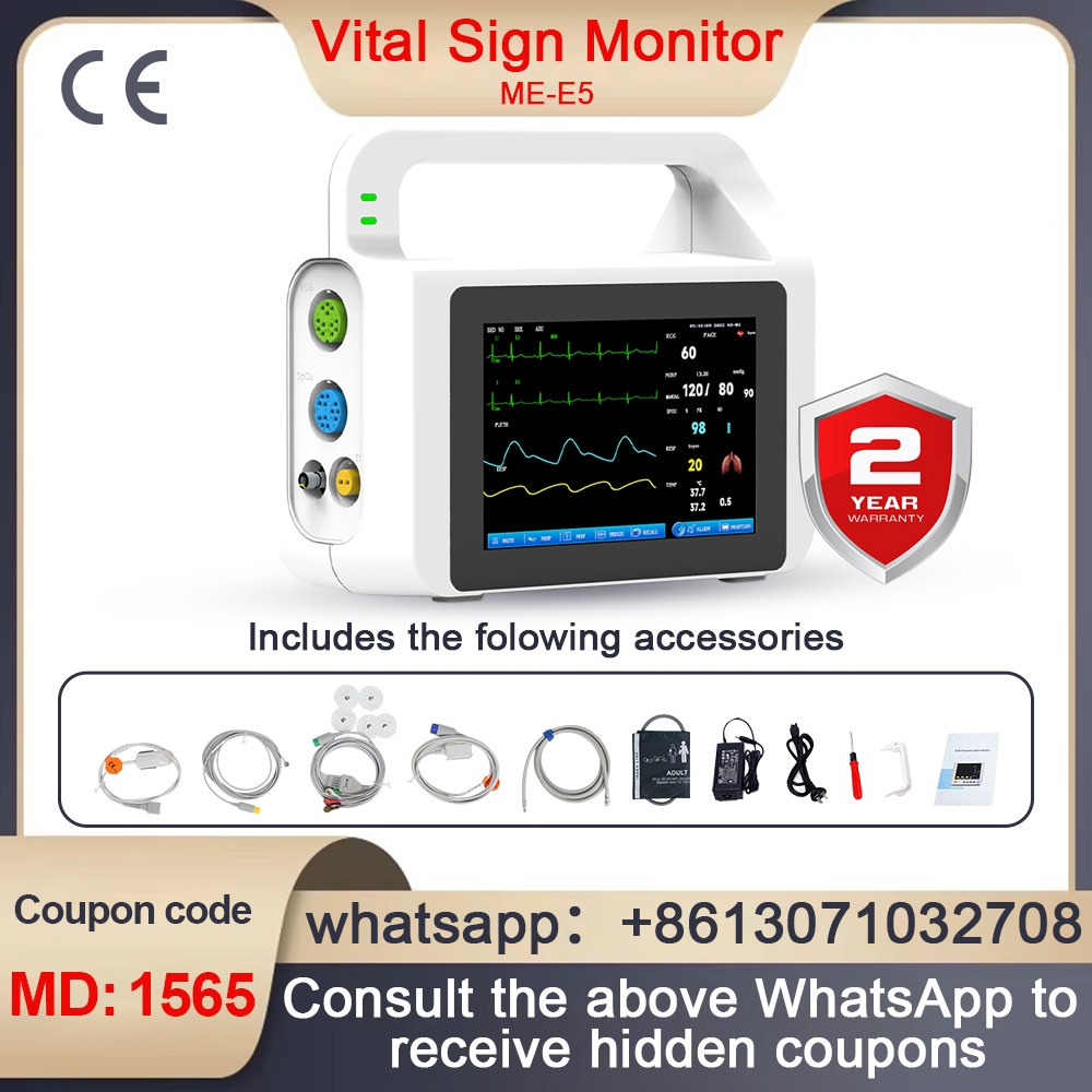 Resoxy Vital Signs Monitor Portable Multi-parameter Patient Monitor for ...