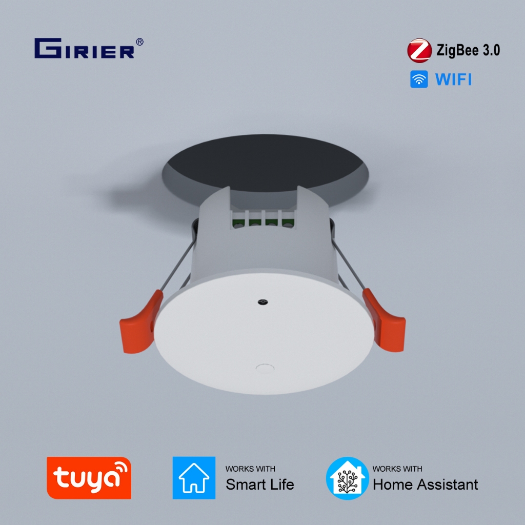 GIRIER Tuya Smart Human Presence Sensor ZigBee Motion Detector Ceiling ...