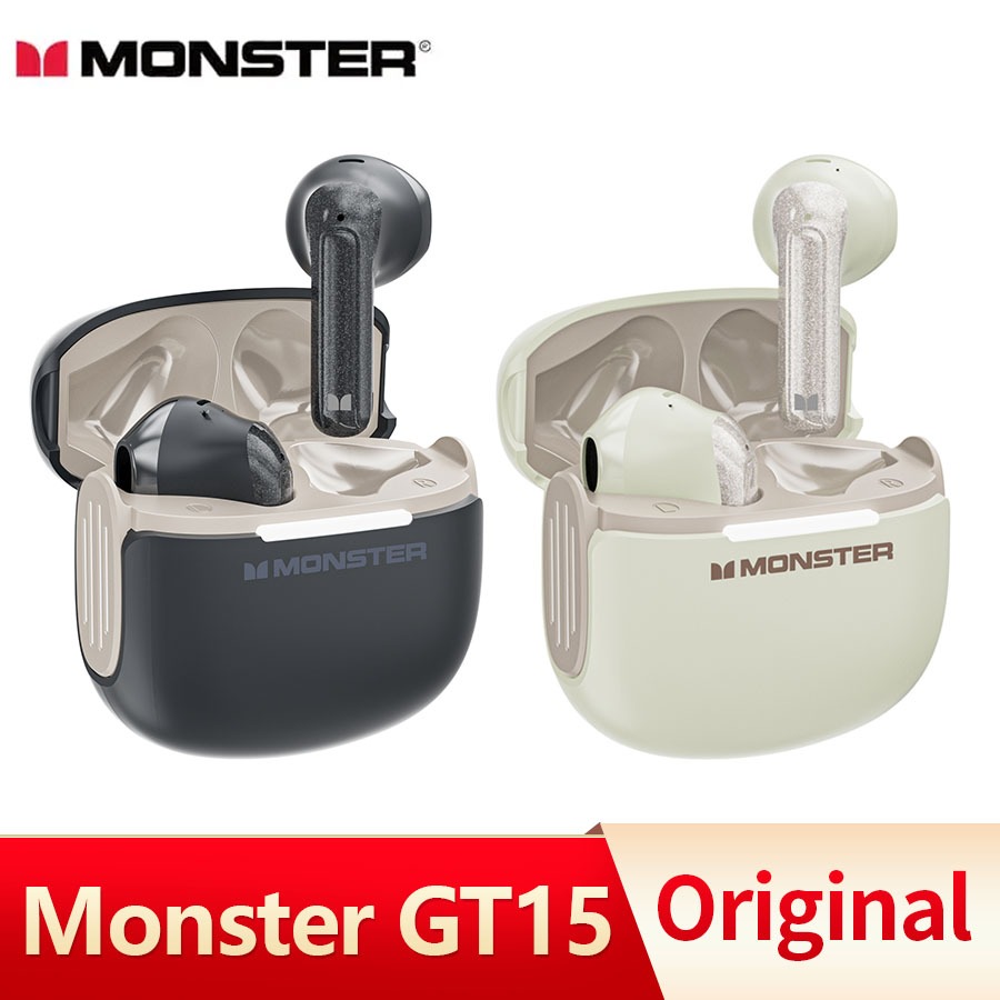 Monster GT15 TWS True Wireless Bluetooth Earphones AI Real Time ...