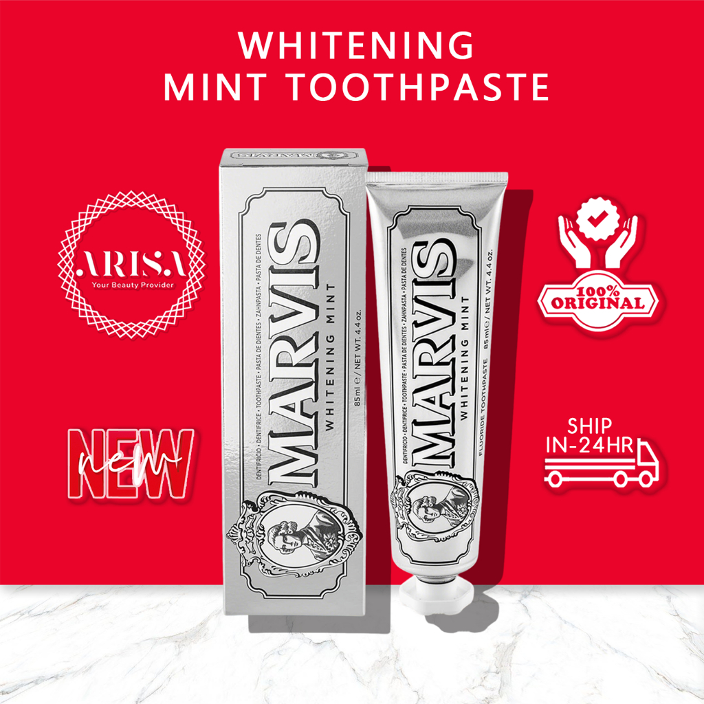 ☪️RAMADAN☪️Marvis Whitening Toothpaste 85ml, Marvis Promotes Natural ...
