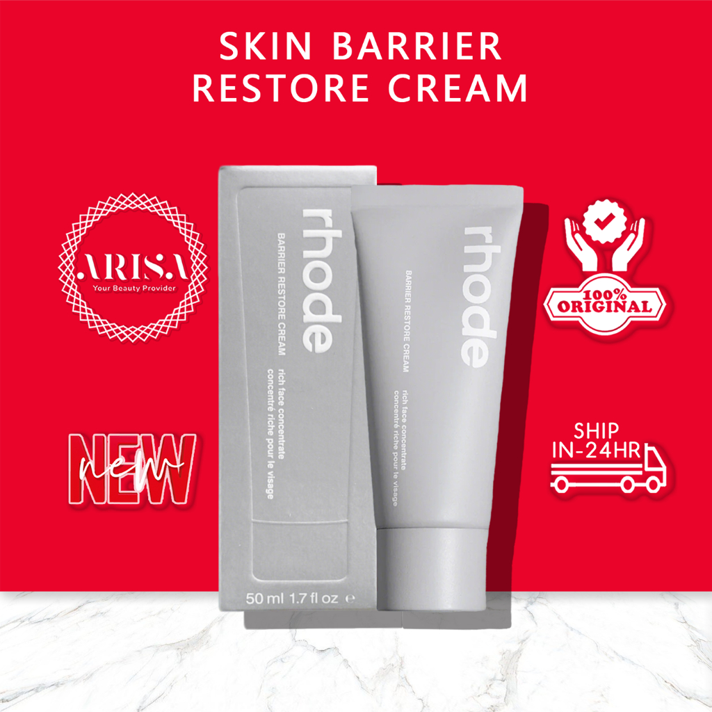 Rhode Barrier Restore Cream 50ml, Rhode Daily Facial Moisturizer ...