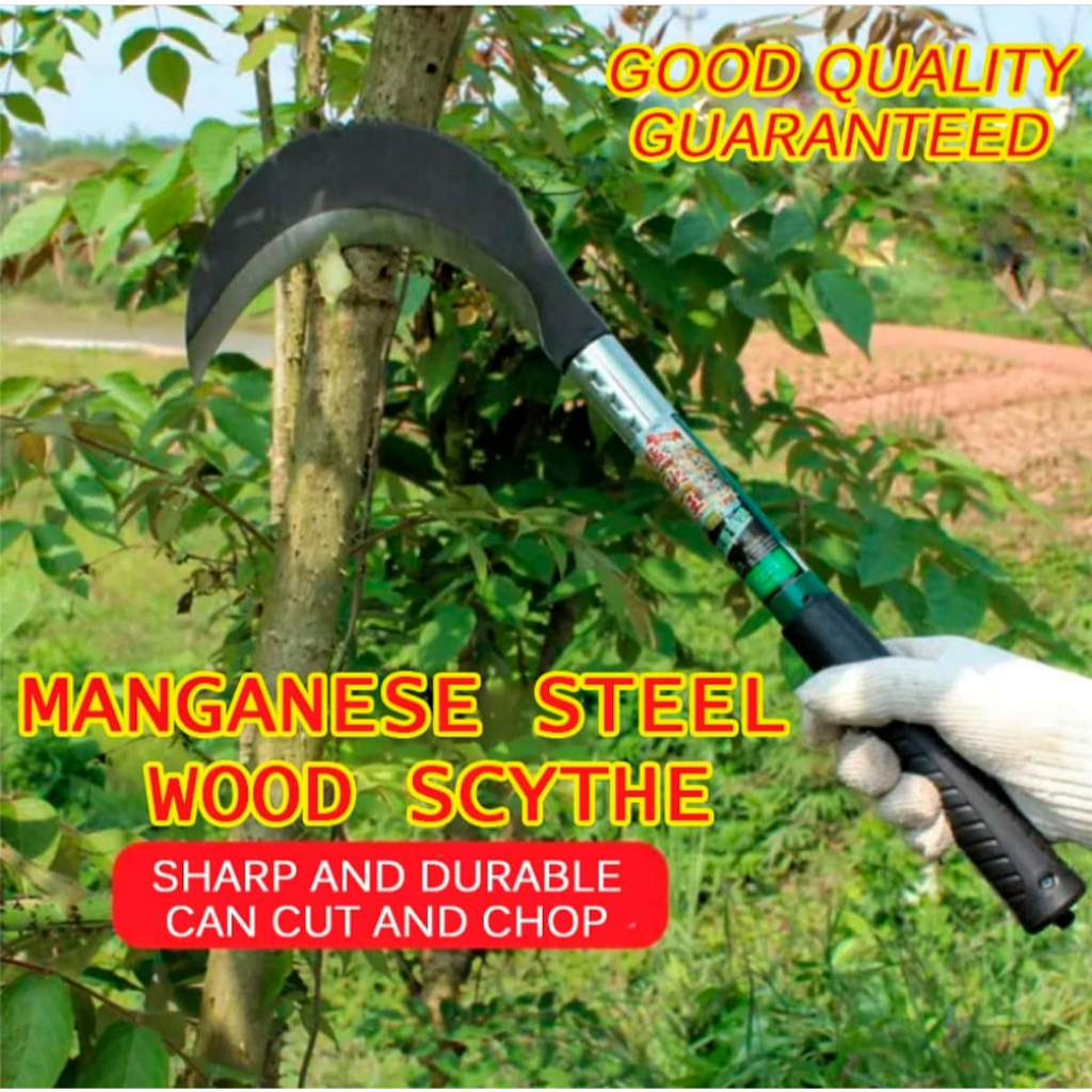 90cm ChopperSteel Handle Sickle/Sabit Rumput Grain harvesting Weed ...