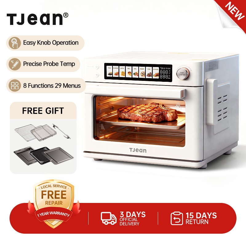 TJean Steam Oven Visual menu Multifunctional Steam Air fryer Oven ...