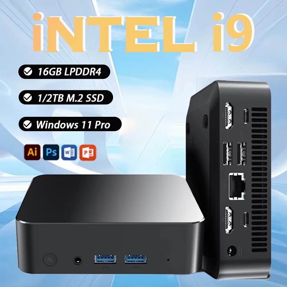 NEW Mini PC Intel Corei9 8950HK /i3-6100U Windows 11 UHD Graphics Mini ...