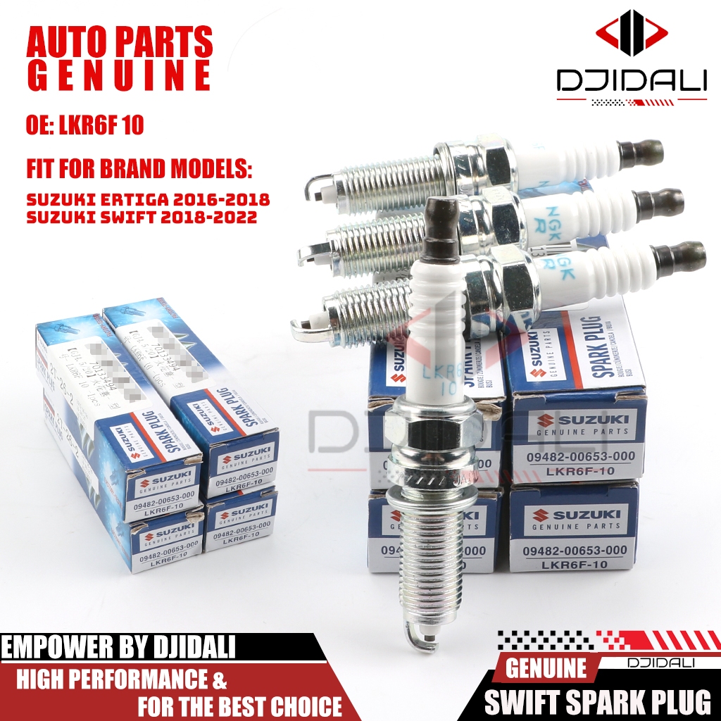 [4 Pcs Lkr6f 10] 2016-2018 Ertiga 2018-2022 Swift Spark Plug | Shopee ...
