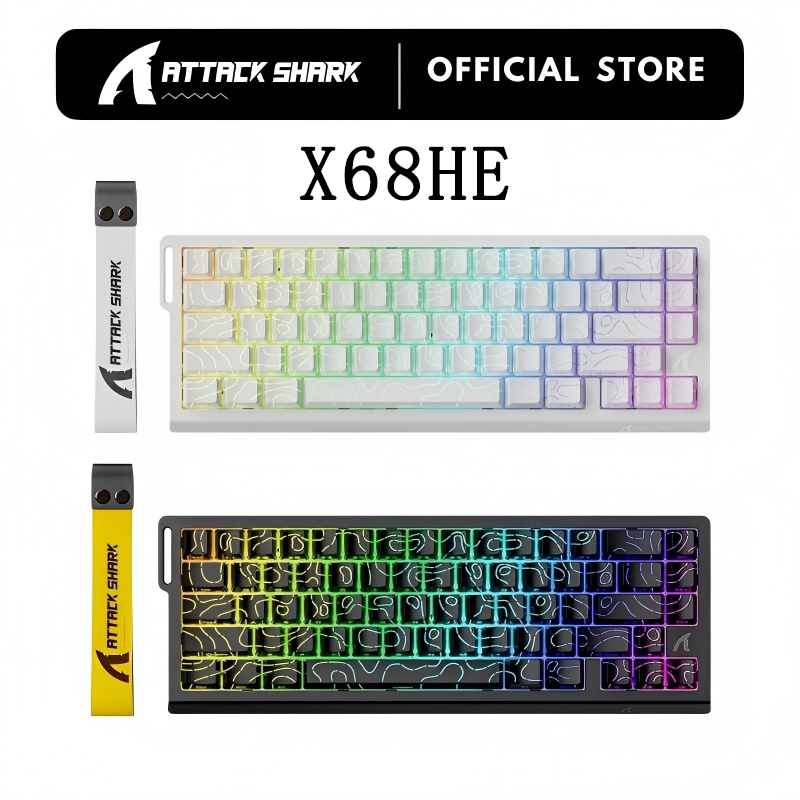 ATTACK SHARK X68he Magnetic Mechanical Keyboard Rgb 8K E-Sports ...