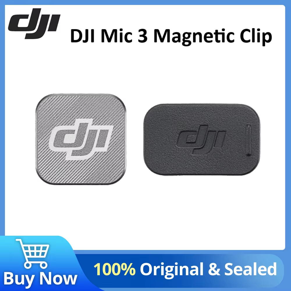 DJI Mic 3 Microphone Magnet, Magnetic Clip, and Clip Magnet, Genuine ...