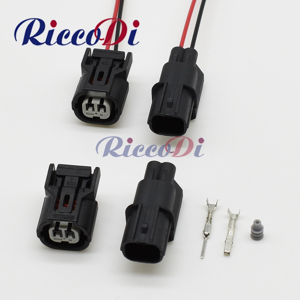 1 Kit 2 Pin 6188-0589 6189-0890 Waterproof Temperature Sensor Plug ABS ...