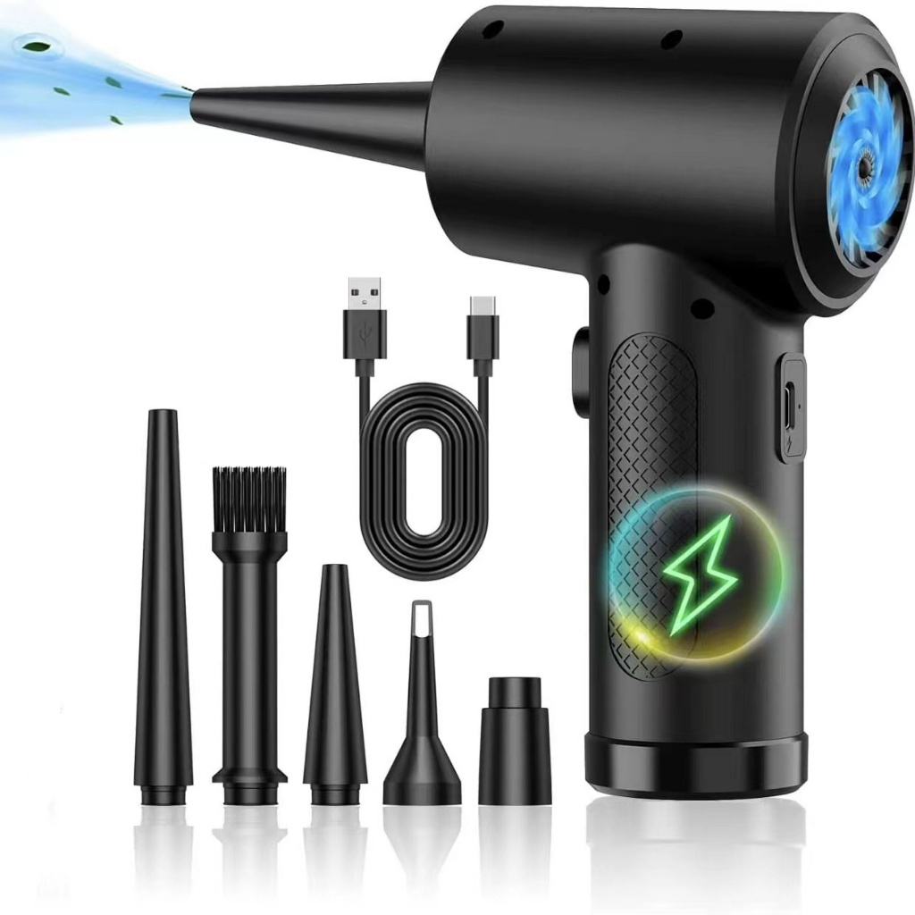 Protable Air Duster for Computer Cleaning 51000RPM Cordless Compressed ...
