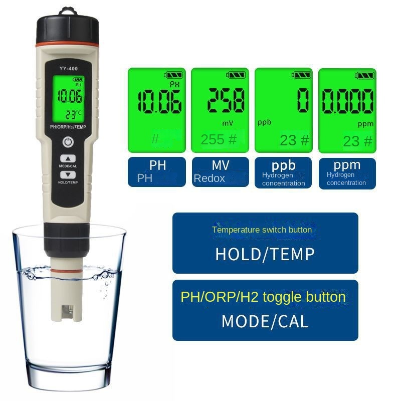 Hydrogen-Rich Water Test Pen H2 Test Pen Hydrogen Content Concentration ...