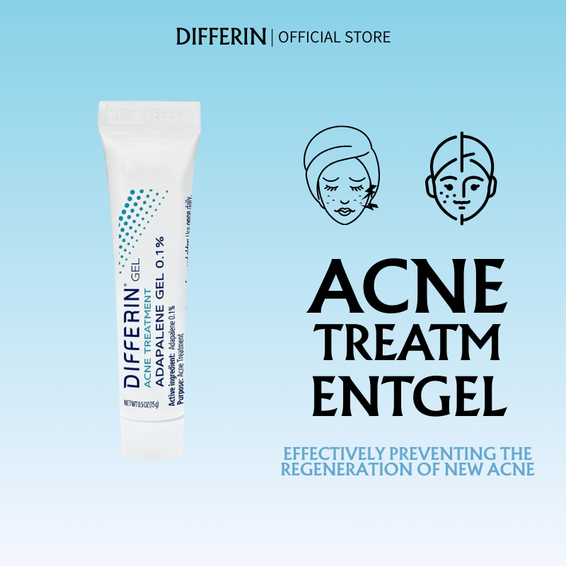 Differin Acne Gel -Gentle on Sensitive Skin | Shopee Malaysia