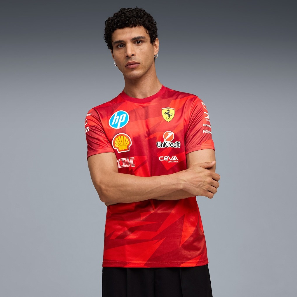 new style 2025 Scuderia Ferrari 20 Years of Red T-Shirt Scuderia ...