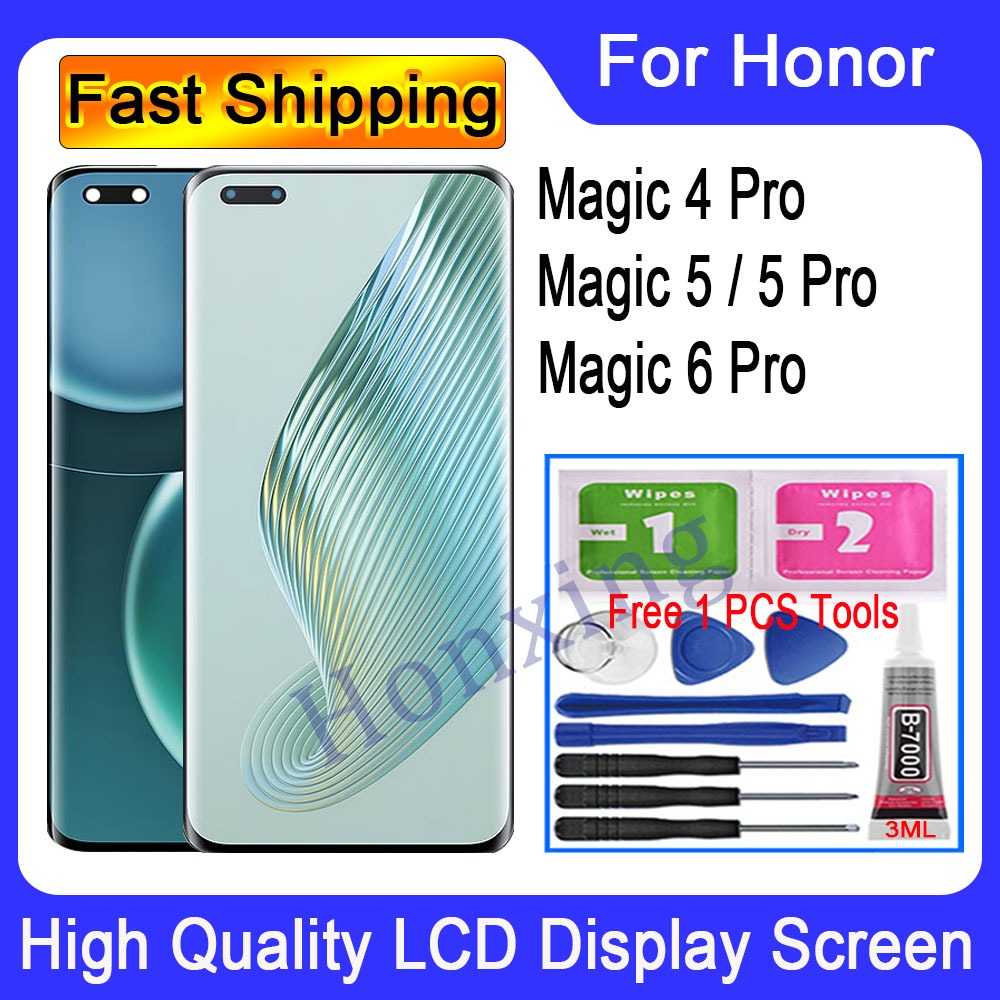 AMOLED For Honor Magic 4 Pro Magic 5 Magic 5 Pro Magic 6 Pro LCD ...