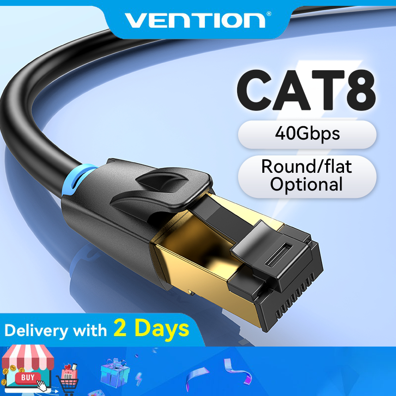 Vention Cat 8 Ethernet Cable SFTP RJ45 40Gbps High Speed Lan Cable 5M ...