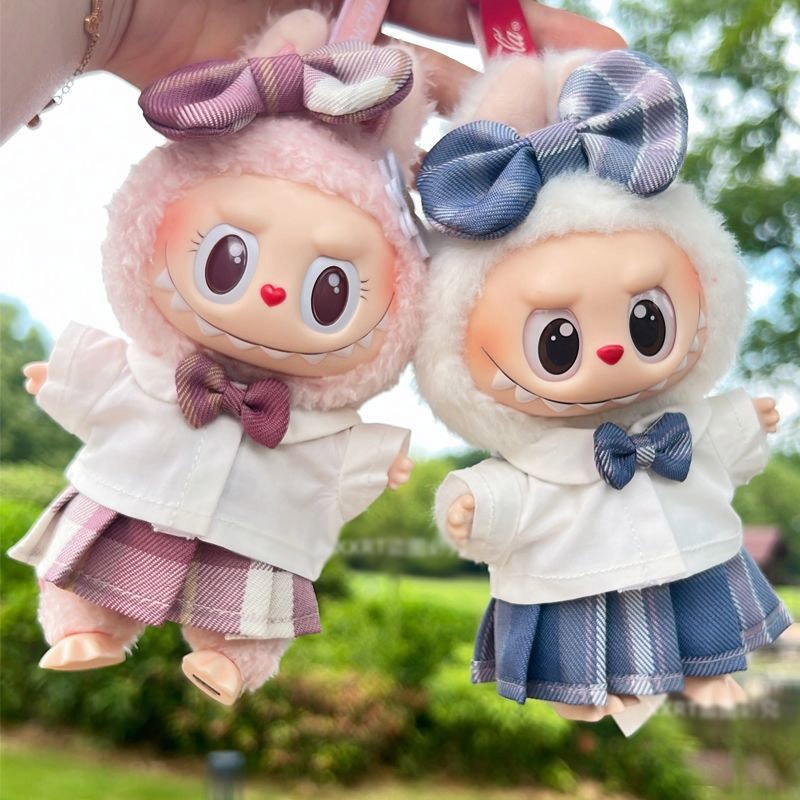 Labubu Clothing, Sweet Girl JK Uniform Set, Labubu Doll Outfit | Shopee ...