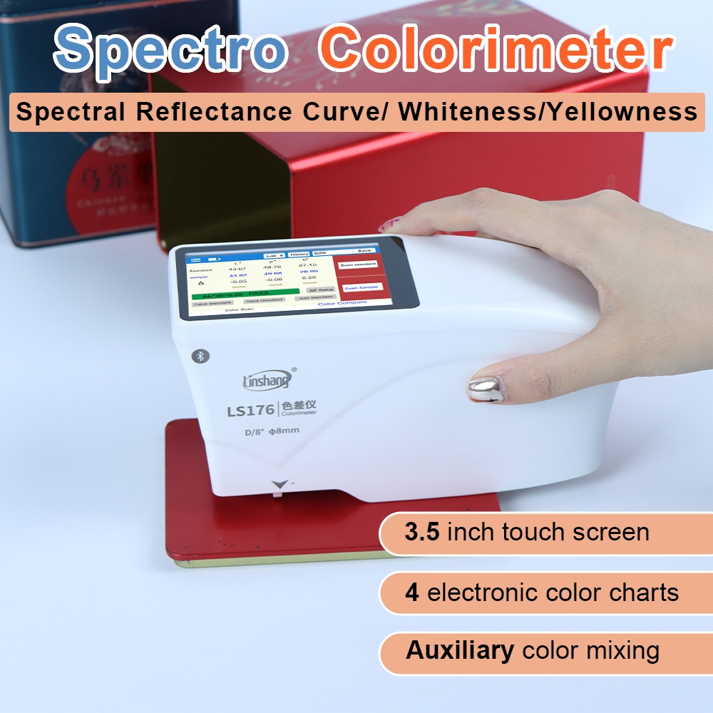 Linshang LS176 Spectro Colorimeter Digital Portable Colormeter Price ...