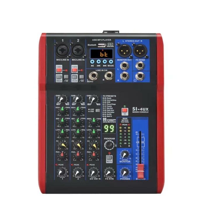 SI-4XU 99 dsp effect USB bluetooth performance stage sound mixer audio ...