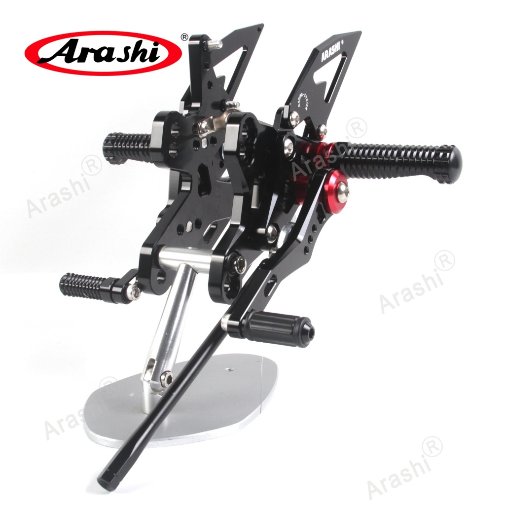 Arashi CNC Adjustable Rearset Footrest Foot Pegs For HONDA CBR650R CBR ...