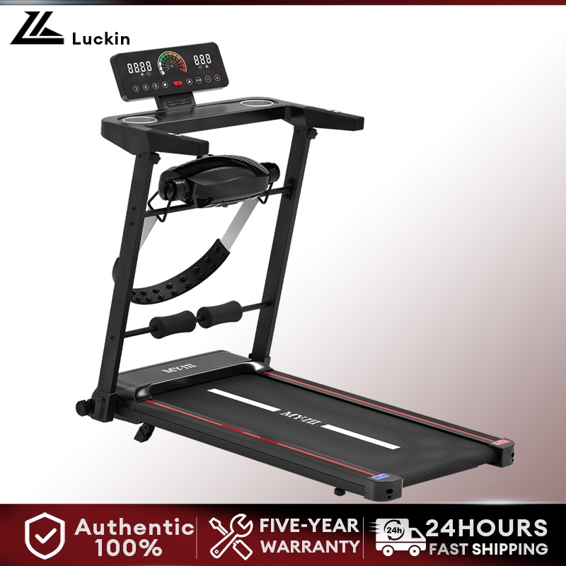5.0HP Q8 Walking Treadmill Pad Fitness Equipment Machine Exercise ...