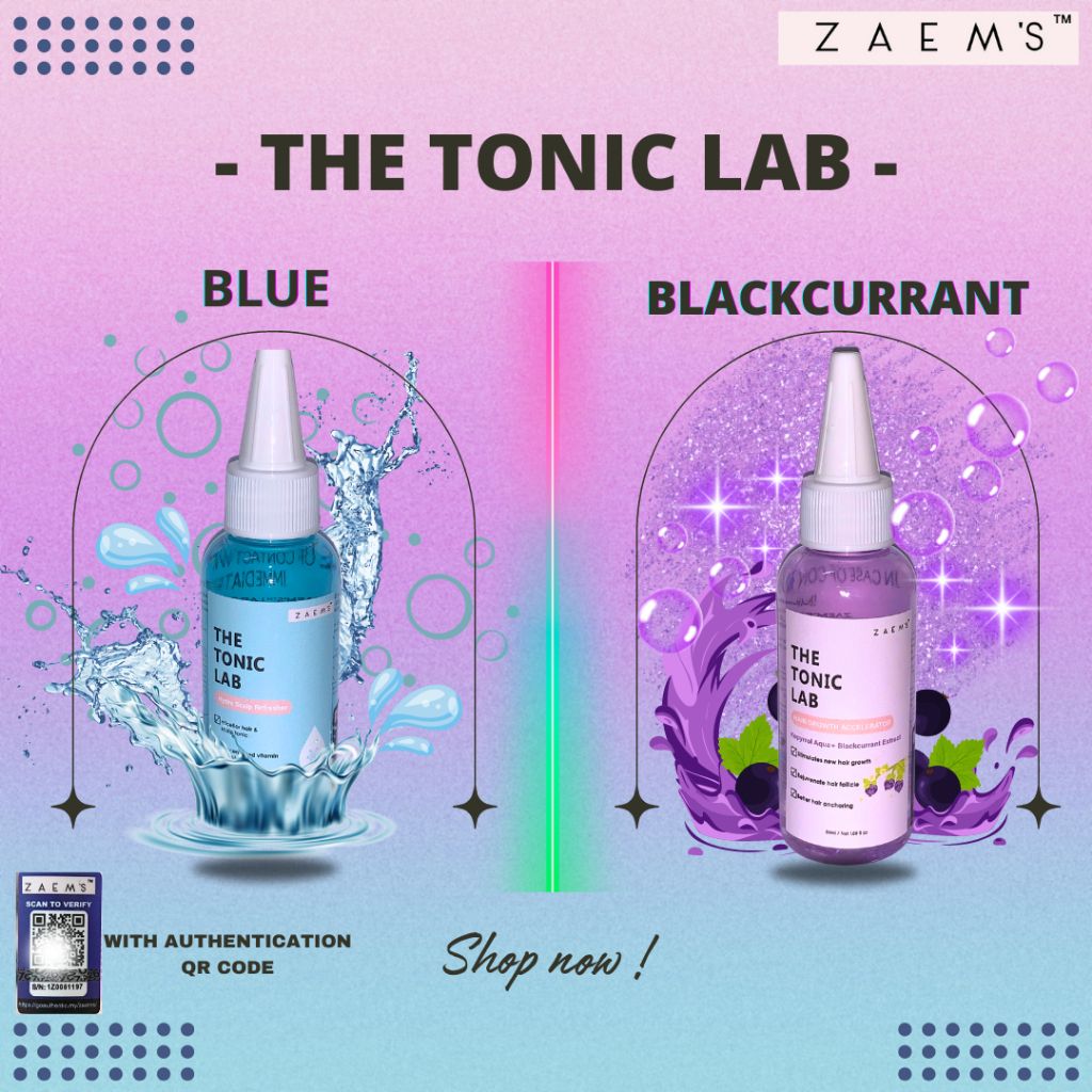 ORIGINAL The Tonic Lab Zaems 50ml | Shopee Malaysia