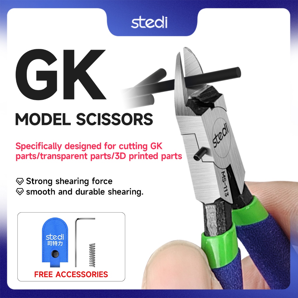 Stedi GK Single-Blade Pliers 3D Printing Pick-Up Flow Cutting Model ...